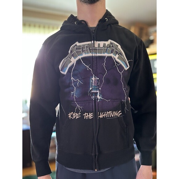 Bravado | Shirts | Metallica Ride The Lightning 200s Y2k Zip Up Hoodie ...